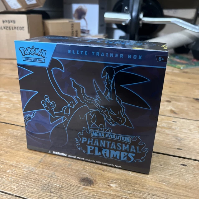 POKEMON MEGA EVOLUTION Phantasmal Flames Elite Trainer Box (ETB ...