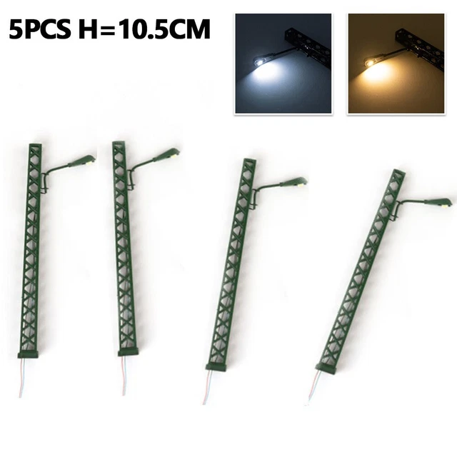 MAST-LIGHT MODEL-LIGHT MODÉLISME Ferroviaire 3 V/12V Entourage De ...