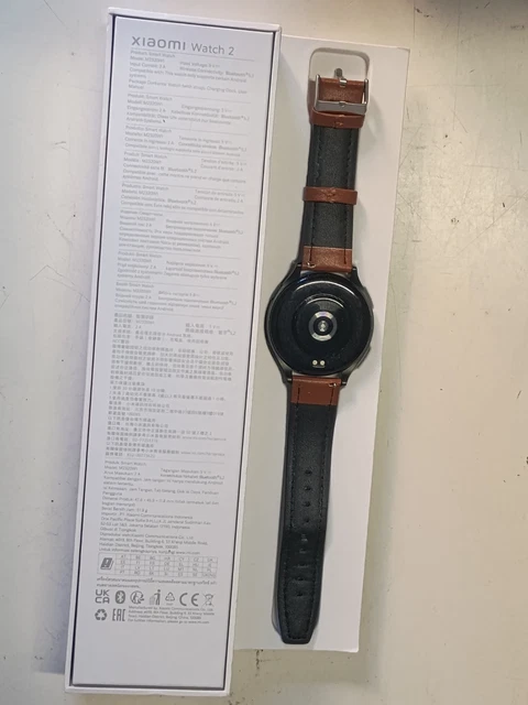 SMARTWATCH XIAOMI WATCH 2 Nero 46mm Touch Screen GPS Waterproof 5 ATM ...