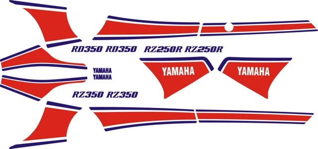 DECALS FOR YAMAHA RD 350/RZ350/RZ250R YPVS LC2 31K Red. £42.00 ...