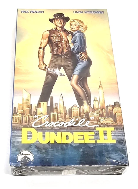 CROCODILE DUNDEE II VHS 1990 NEW SEALED WATERMARK £22.35 - PicClick UK
