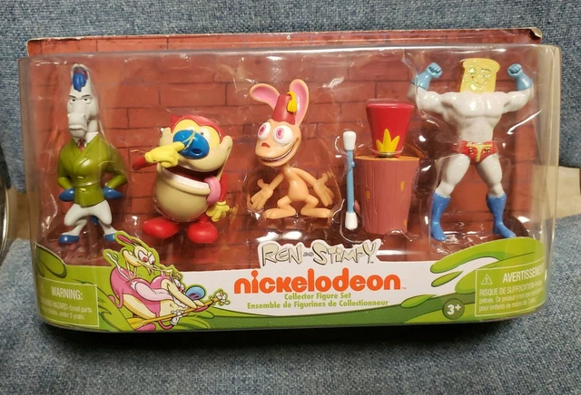 NICKELODEON REN AND Stimpy Figure Collector Figure Set of 5 NIB $49.99 ...