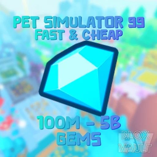 PET SIMULATOR 99 💎 Gems 100M-5B | PS99 Diamonds | Pet Sim 99 Cheap ...