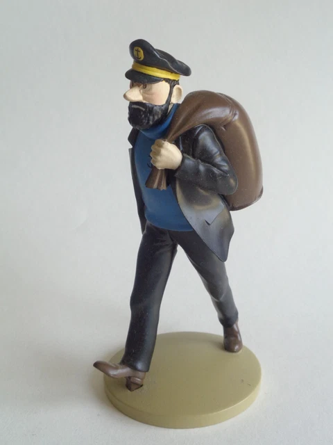 CAPITAINE HADDOCK EN ROUTE 7 boules Figurine Tintin Hergé Collection ...
