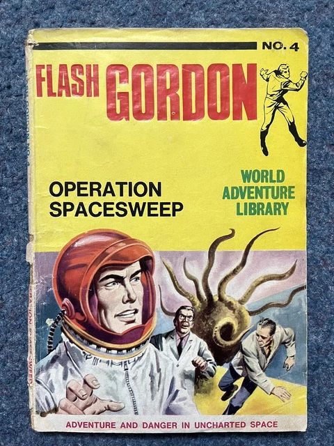 WORLD ADVENTURE LIBRARY Picture Comic Flash Gordon No. 4 Operation ...