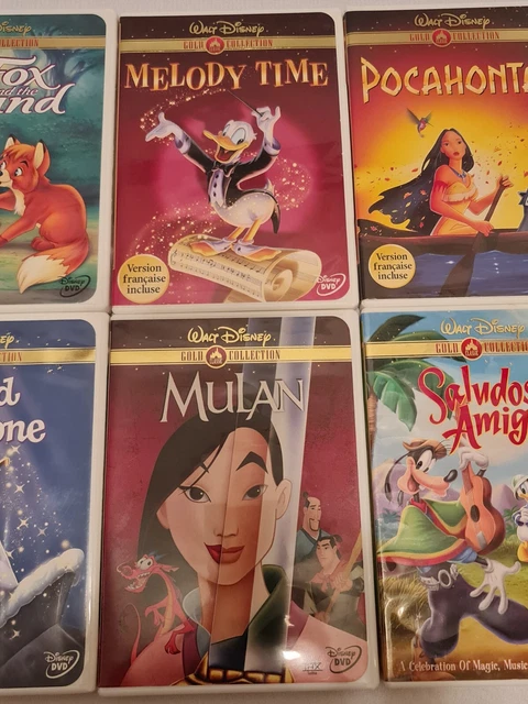 WALT DISNEY GOLD Collection 6 DVD Movies. Includes The Sword In The ...