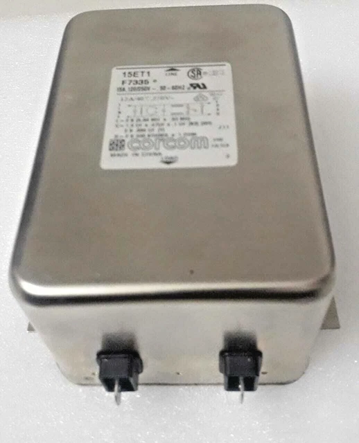 CORCOM 15ET1 F7335 EMI Line Filter 15A 120/250V New $198.76 - PicClick AU