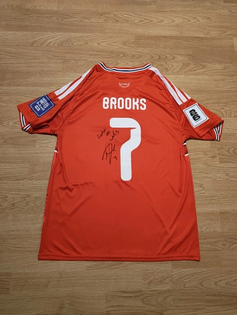 DAVID BROOKS SIGNED Wales 2026 Home Shirt With Exact Video Proof 📸 ️ ...