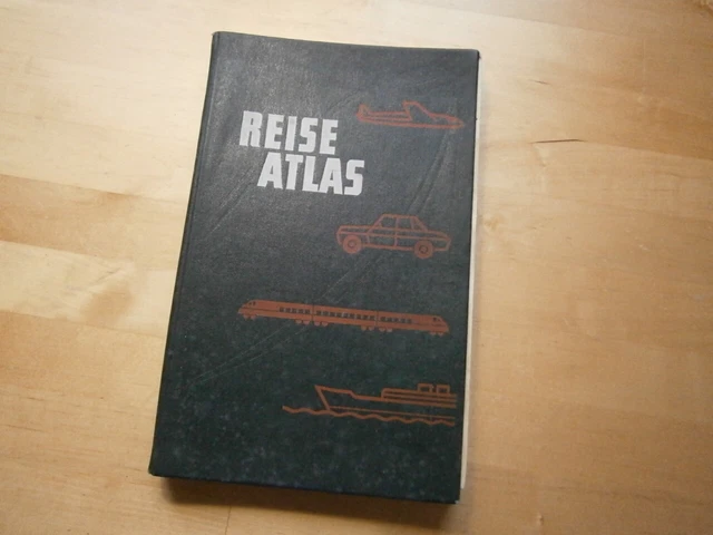 &REISEATLAS DDR& DDR/RGW Auto-Atlas Ausgabe 1978/79 Wartburg 353 ...
