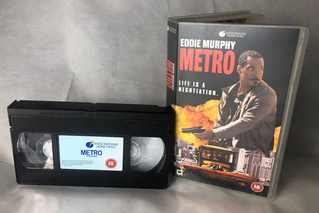 VIDEO VHS TAPE Metro Eddie Murphy The Video HAS MOULD Vintage Retro £9. ...