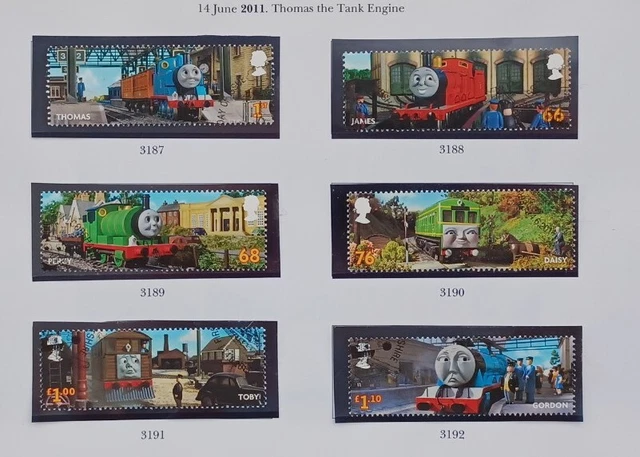 GB STAMPS 2011 Thomas the Tank Engine - fine used £4.99 - PicClick UK
