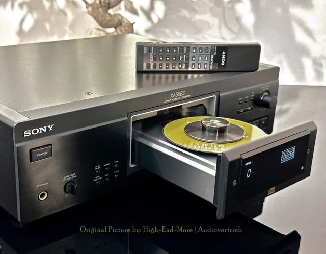 SONY CDP-XA 50 ES, lecteur CD haut de gamme, convertisseur N/A-filtre ...
