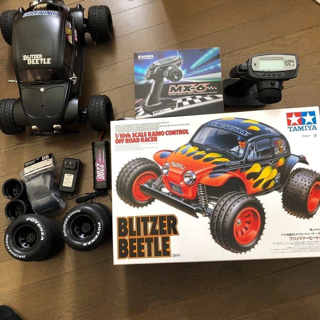 TAMIYA BLITZER BEETLE RC radio control set with transmitter and mechanism £258.64 - PicClick UK