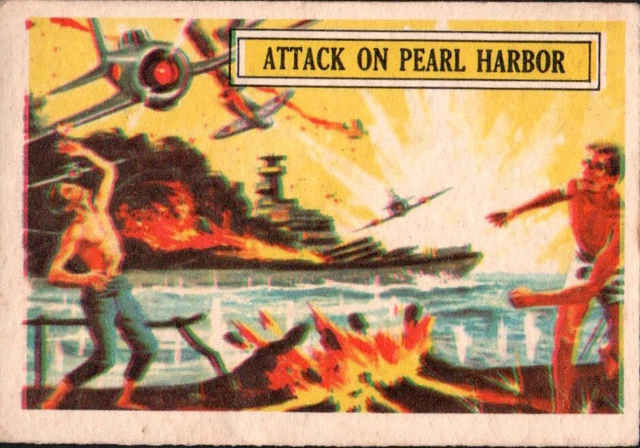 1965 A&BC BATTLE Cards #2 Attack On Pearl Harbor B239 EUR 10,80 ...