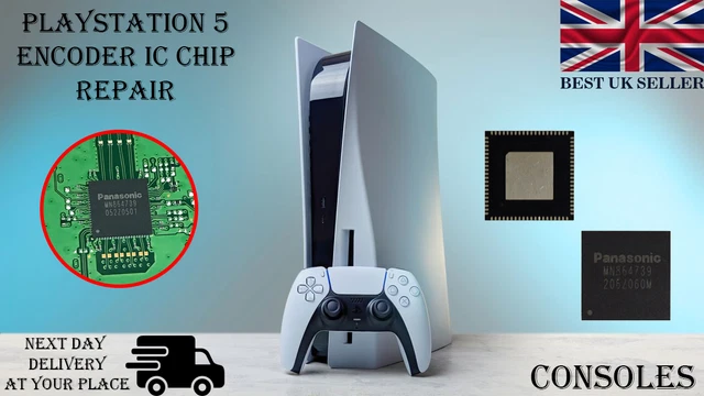 PLAYSTATION 5 ENCODER IC CHIP REPAIR £90.00 - PicClick UK