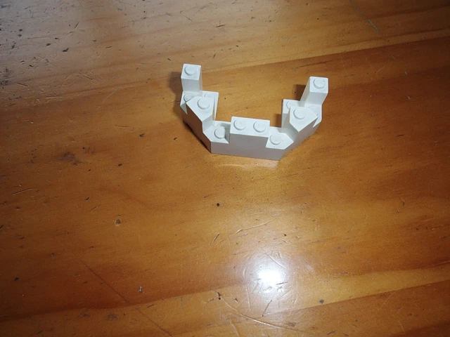 VINTAGE LEGO CASTLE Turret Top 4 x 8 x 2 & 1/3' (6066) DKL GRAY £8.32 ...