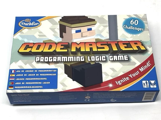THINKFUN CODE MASTER Programming Logic Puzzle Board Game, Used, Grade ...
