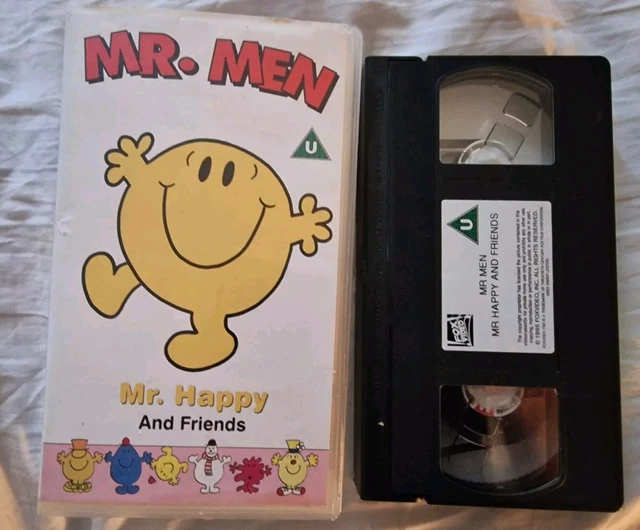 MR. MEN MR Happy And Friends PAL VHS Video Tape £24.99 - PicClick UK