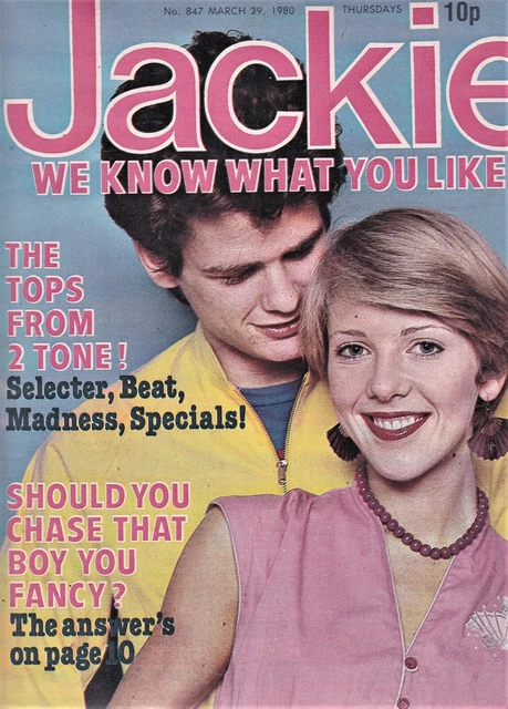 JACKIE MAGAZINE #847 29/03/1980.Leif Garrett pin-up/Toyah Wilcox/Ska ...