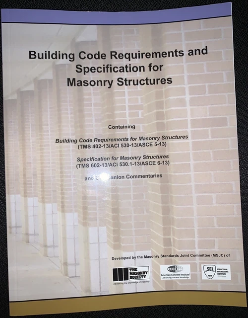 BUILDING CODE REQUIREMENTS & Specification For Masonry Structures ...