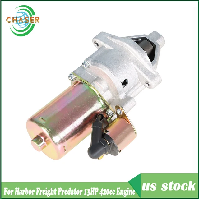 STARTER MOTOR FOR Harbor Freight Predator 13HP 420cc 60340 60349 69736 ...