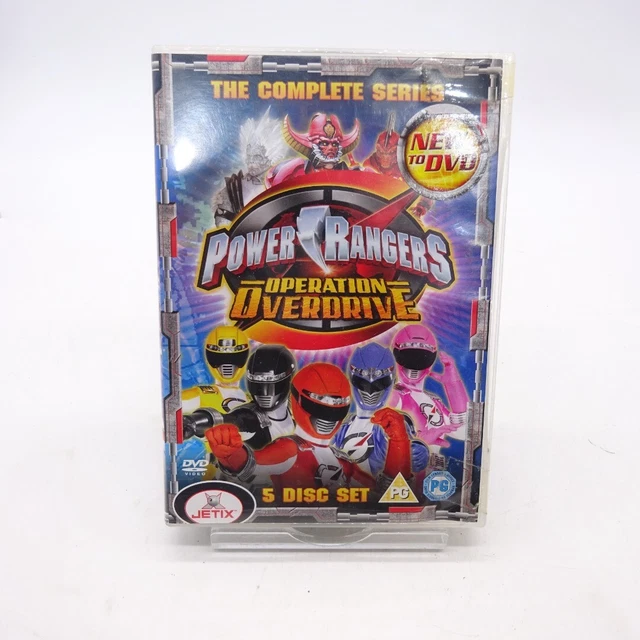 POWER RANGERS OPERATION Overdrive: The Complete Series DVD 5 Disc Set £14.99 - PicClick UK