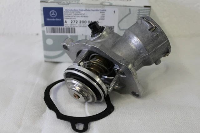 NEW GENUINE MERCEDES-BENZ OM272 Petrol Engine Thermostat A2722000415 ...