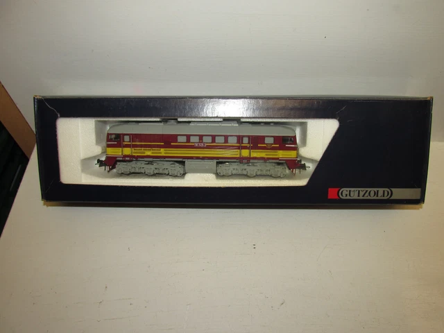 GÜTZOLD 50630 SPUR H0 BR 781 Diesellokomotive der CSD mit BN 781 529-3 OVP EUR 167,95 - PicClick DE