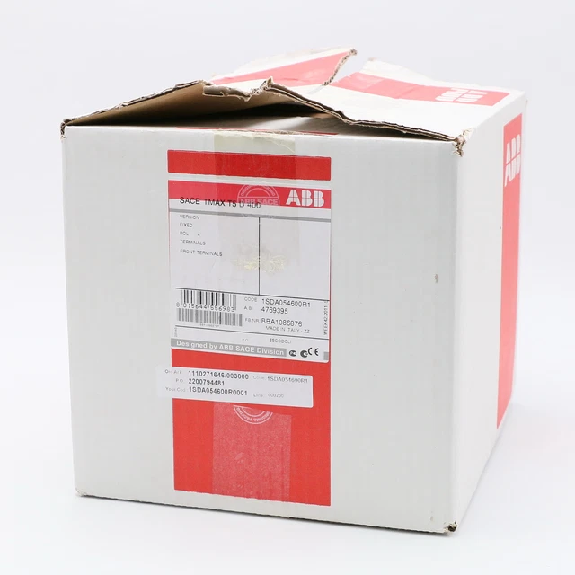 ABB 1SDA054600R1 SACE TMAX T5 D 400 disjoncteur de charge de sécurité ...