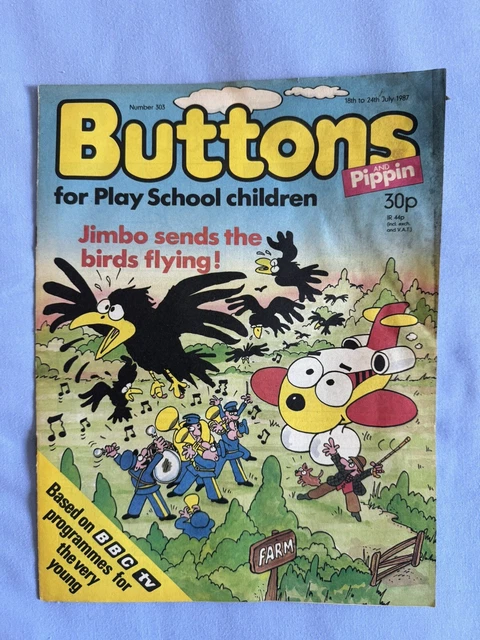 BUTTONS AND PIPPIN Comic 18th - 24th July 1987 £5.50 - PicClick UK