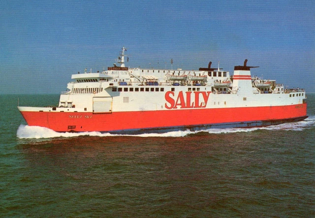 SALLY LINE SALLY SKY ex GETSER / VIKING 2 official card EUR 4,99 ...