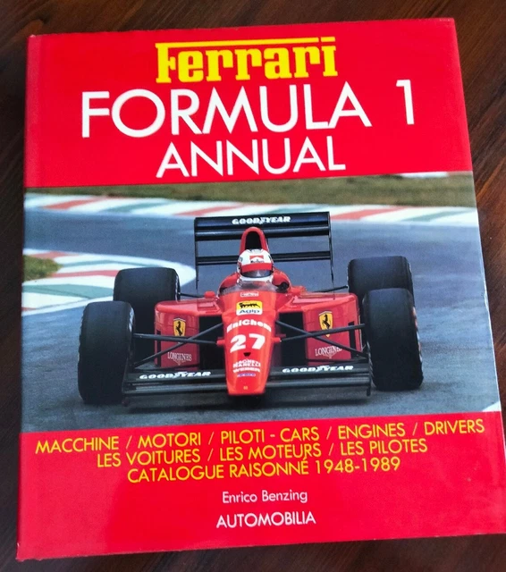 LIBRO FERRARI Formula 1 Annual di Enrico Benzing ed. Automobilia EUR 30 ...