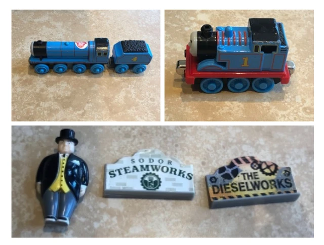 THOMAS THE TANK Engine and Gordon Magnetic Train Toys + The Fat ...