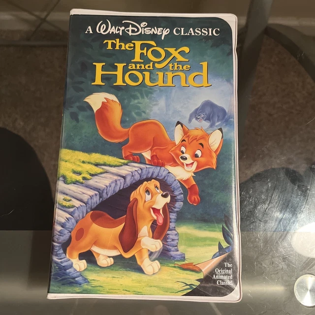WALT DISNEY VHS Classic The Fox And The Hound Diamond Edition # 2041 $9 ...