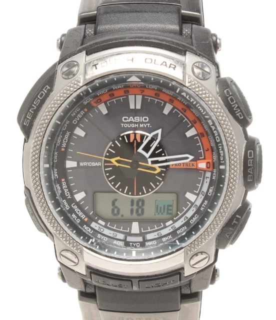 CASIO PROTREK PRW-5000 Men’s Watch Tough Solar Multi Band £79.00 ...
