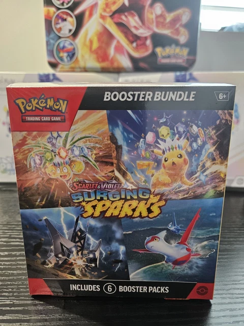 POKÉMON TCG - Scarlet & Violet Surging Sparks Booster Bundle FACTORY SEALED $62.14 - PicClick CA