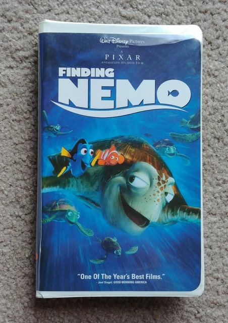 FINDING NEMO (VHS Clamshell Case) Walt Disney Pixar Animation Film £2. ...