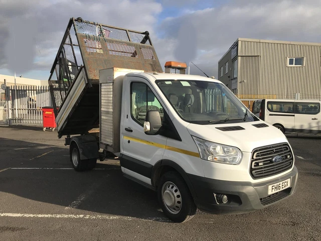 Ford Transit Single Cab Tipper Toolpod Caged Tipper Twin Rear Wheels