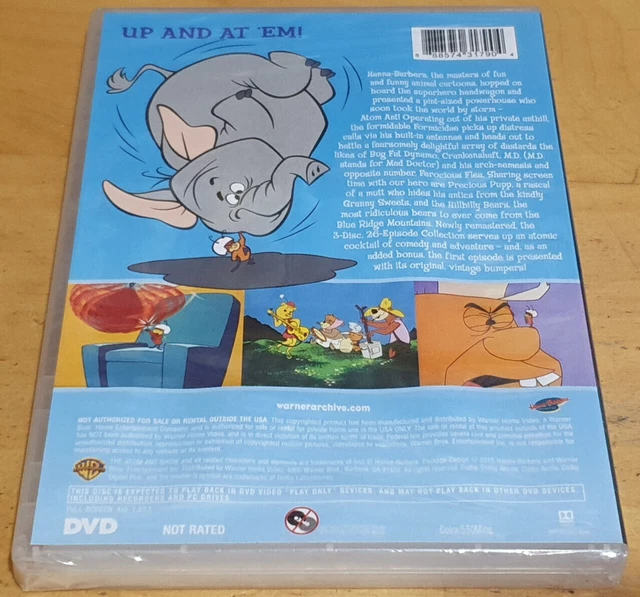 ATOM ANT THE Complete Series DVD Set NTSC Region 1 New & Sealed Hanna Barbera £26.99 - PicClick UK