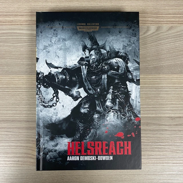 HELSREACH LEYENDA COLECCIÓN 41 Warhammer 40,000 Tapa Dura Novel Negro ...