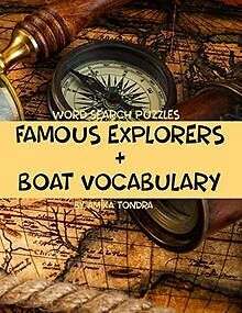FAMOUS EXPLORERS & Boat Vocabulary Word Search Puzzle... | Book ...