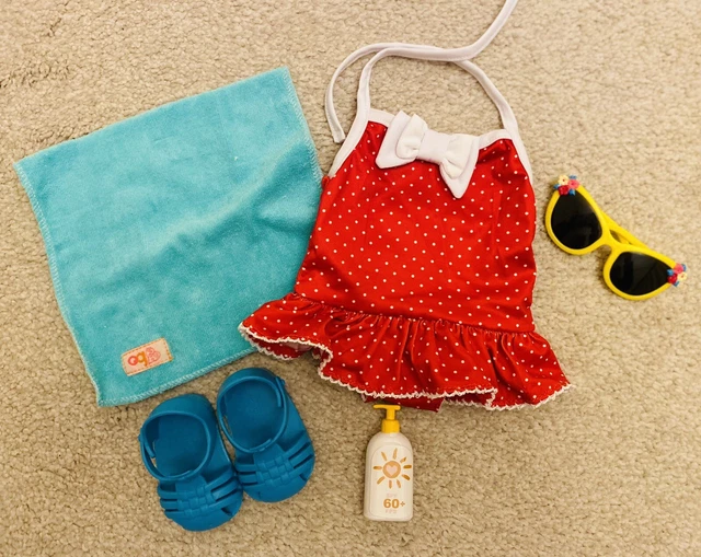 OUR GENERATION - Beach Belle Outfit, Incudes Swimming Costume BNWOT £8. ...