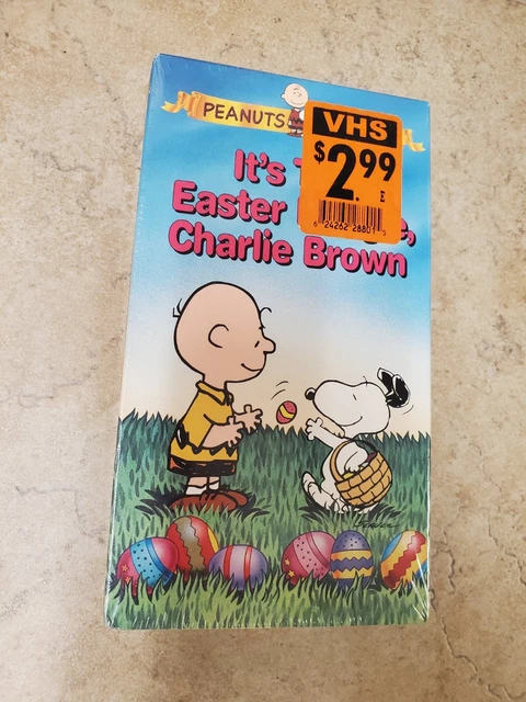 ITS THE EASTER Beagle Charlie Brown VHS Video NEW SEALED Snoopy Peanuts ...