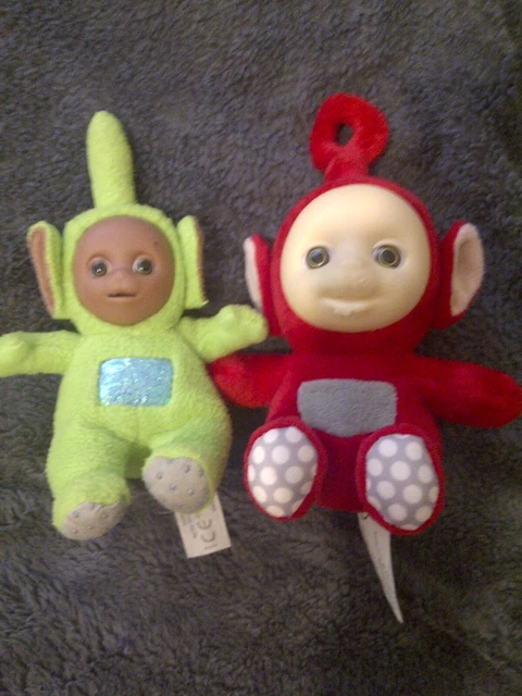 TELETUBBIES &DIPSY& 1996 & "Po" 2022 Soft Toy Bundle 7" Tall £5.50 ...