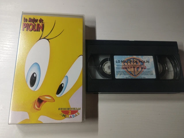 PIOLIN LO MEJOR de Piolin Warner 1997 Animacion - VHS Cinta Tape ...