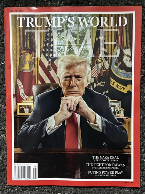 TIME MAGAZINE November 10th 2025 Trump's World £9.83 - PicClick UK