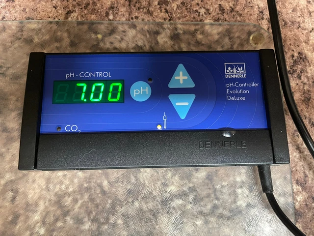 DENNERLE PH-CONTROLLER EVOLUTION deluxe. Aquarium Plants. Control CO2. £39.00 - PicClick UK