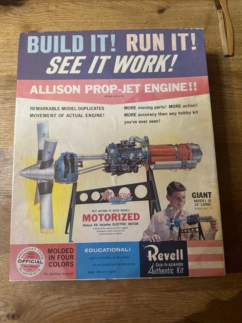 ALLISON PROP-JET ENGINE von Revell EUR 349,00 - PicClick DE