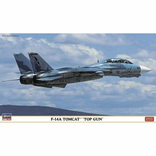 HASEGAWA 1:72 02293 F-14A Tomcat Top Gun Model Aircraft Kit £25.66 ...
