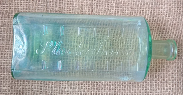 VINTAGE STOCKATRICE GLASS Veterinary Medicine Dosing Bottle, Approx 7 ...